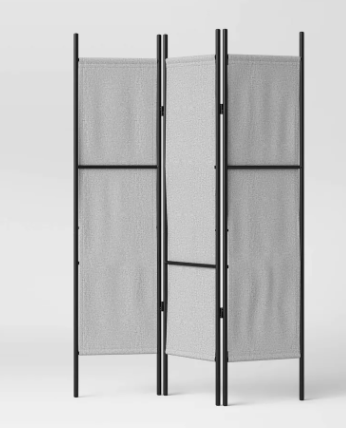 LIQUIDATION GREY SCREEN DIVIDER – Mattress Shack